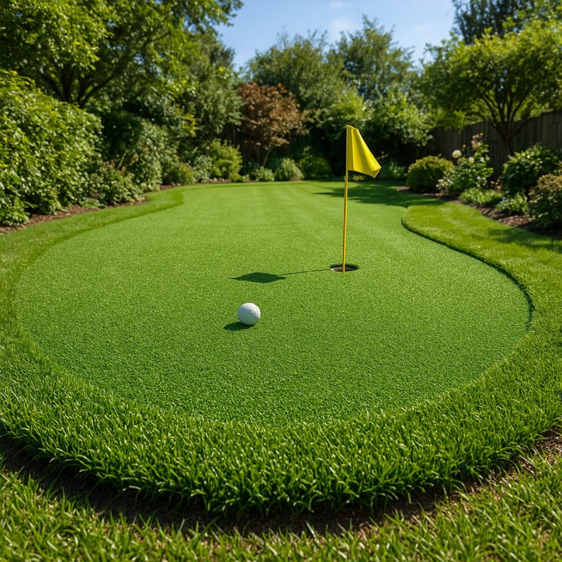 Gazon Synthétique Golf Putting Green 15mm : Pro et Réaliste