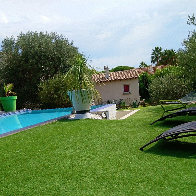 Gazon synthétique 35 mm 2×24 m – pelouse artificielle 48 m²